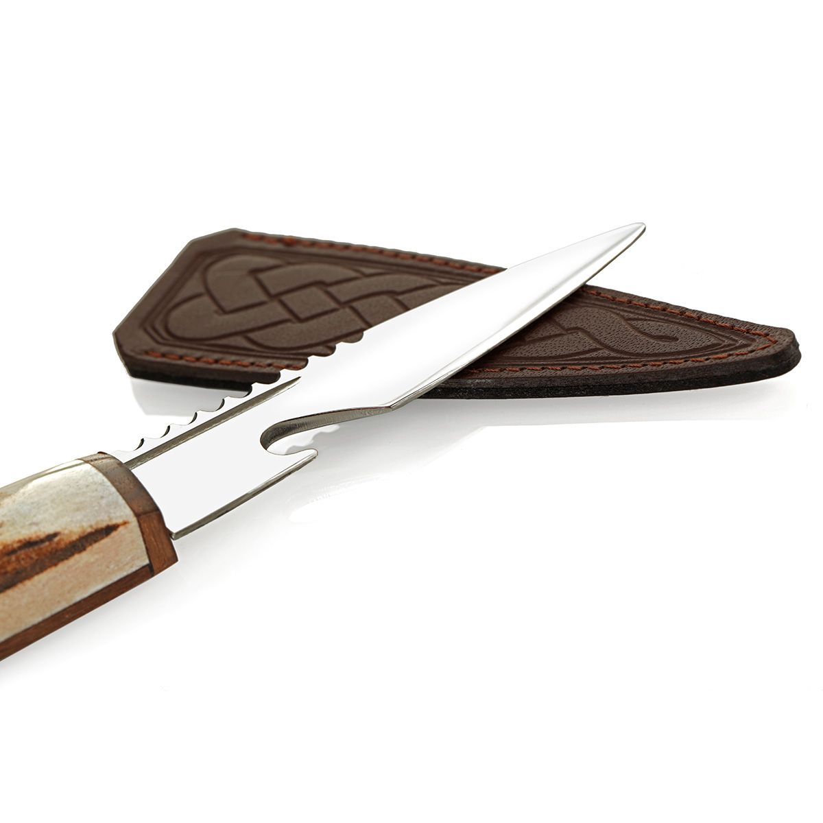 Sgian Brew - Flaschenöffner Sgian Dubh aus Schottland - Hirschhorn ...